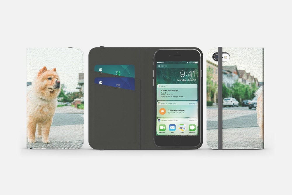 Branded iPhone Folding Case - Brand Impression